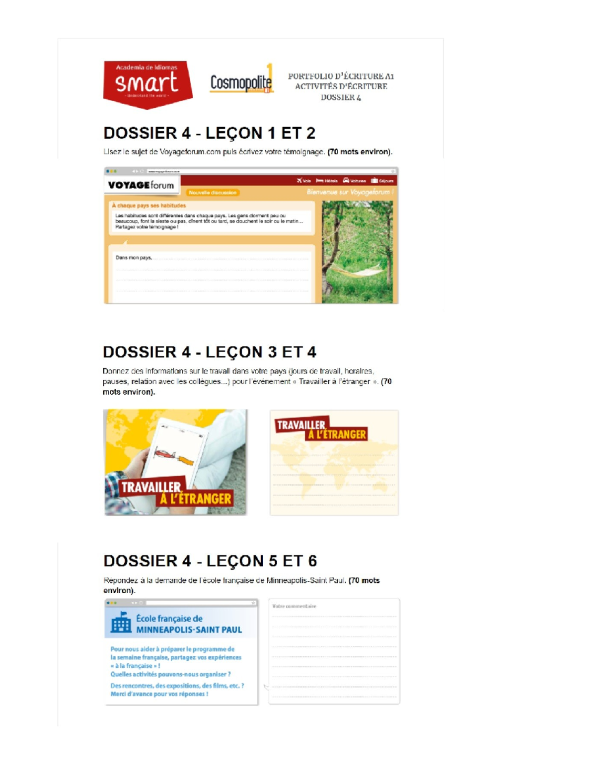 Dossier 4 - waaaaaaaaa - DOSSIER 4- LECON 1 ET 2 Mon pays est un peu ...