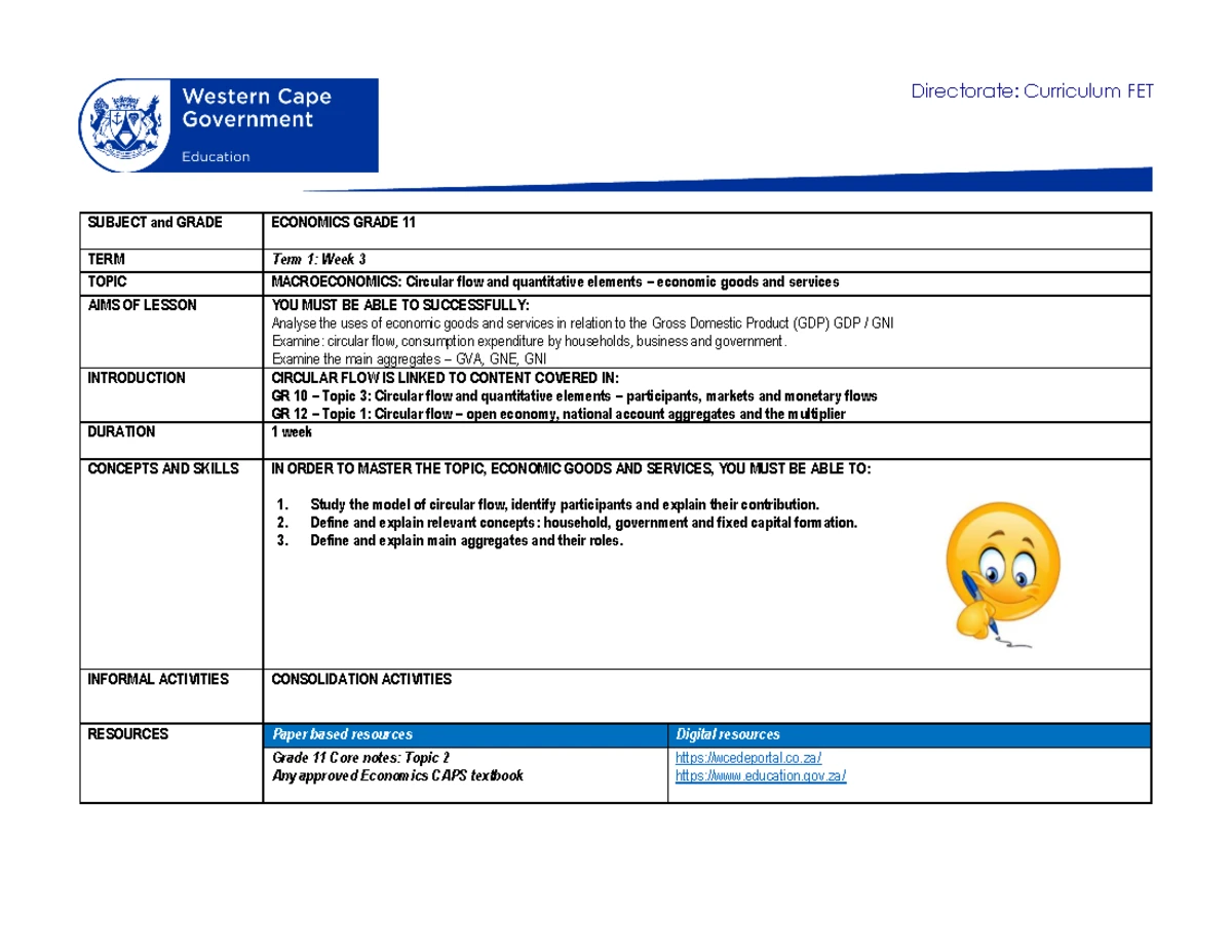 Economics P2 June Exam 2024 - Grade 11 Question Paper & Memo - Studocu