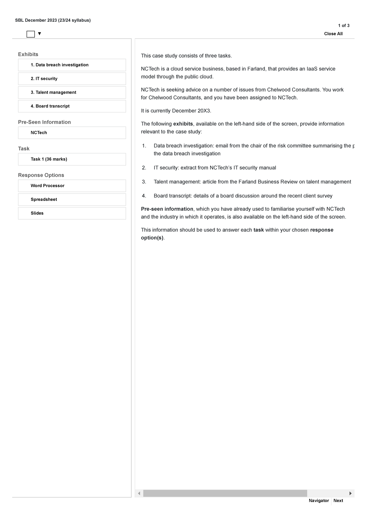 SBL 2023 Dec Case Study on NCTech: Board Diversity & Talent Management ...