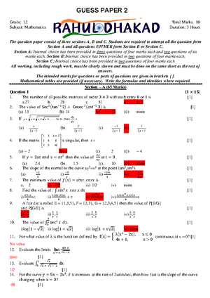 Math formula booklet- HL - © International Baccalaureate Organization ...