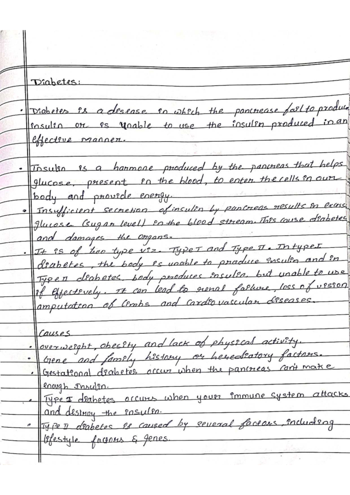 Diabetes and Asthma: Understanding Causes, Symptoms, and Asanas - Studocu