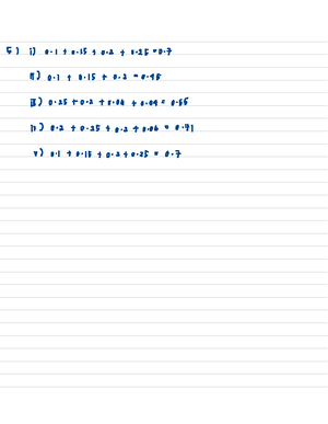 Introduction to Probability and Statistics (STA116) - Exercise 3 A) Probability Mass Function 4 ...