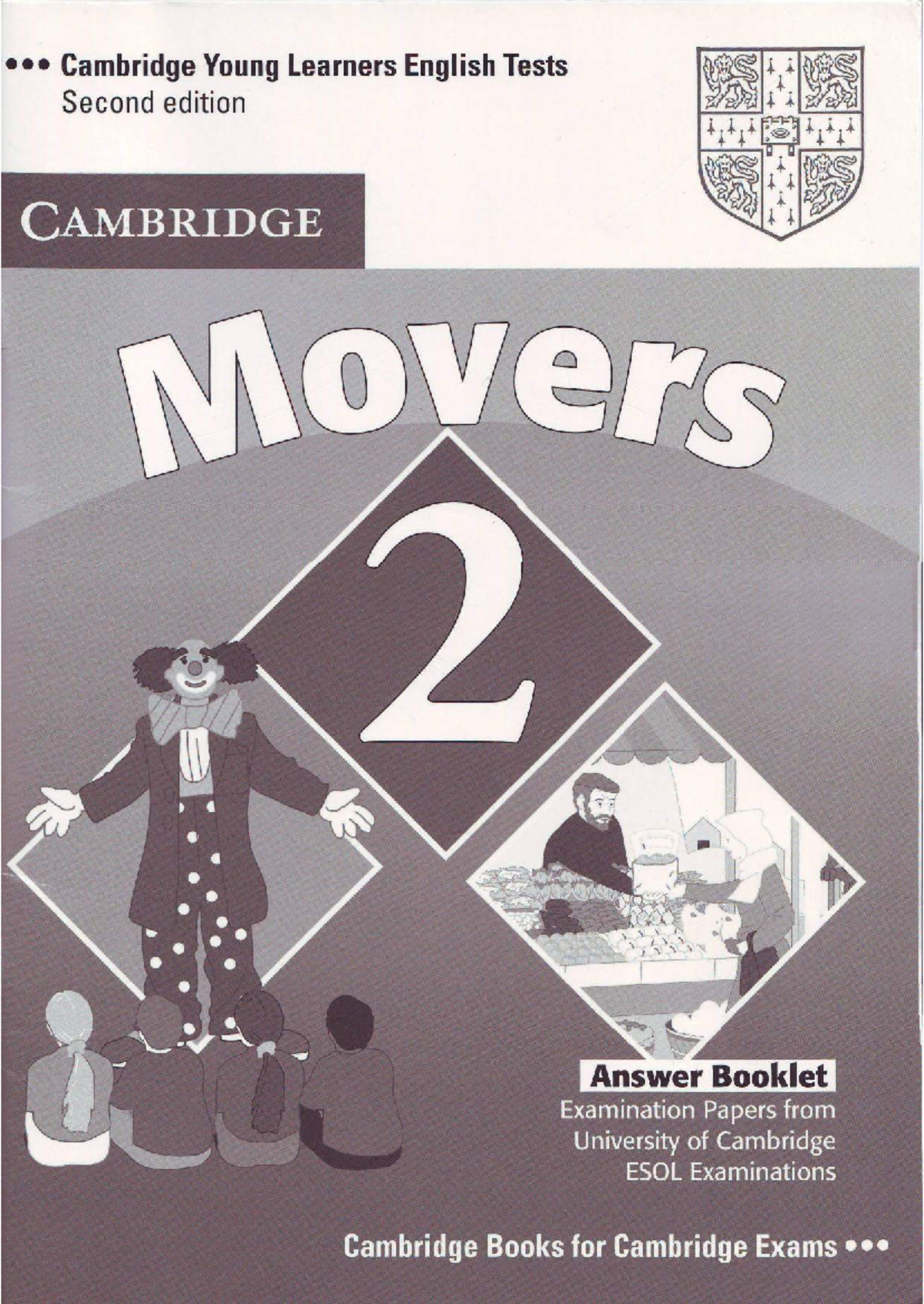 Cambridge Movers 2 Answer Key: Preparation for Young Learners - Studocu