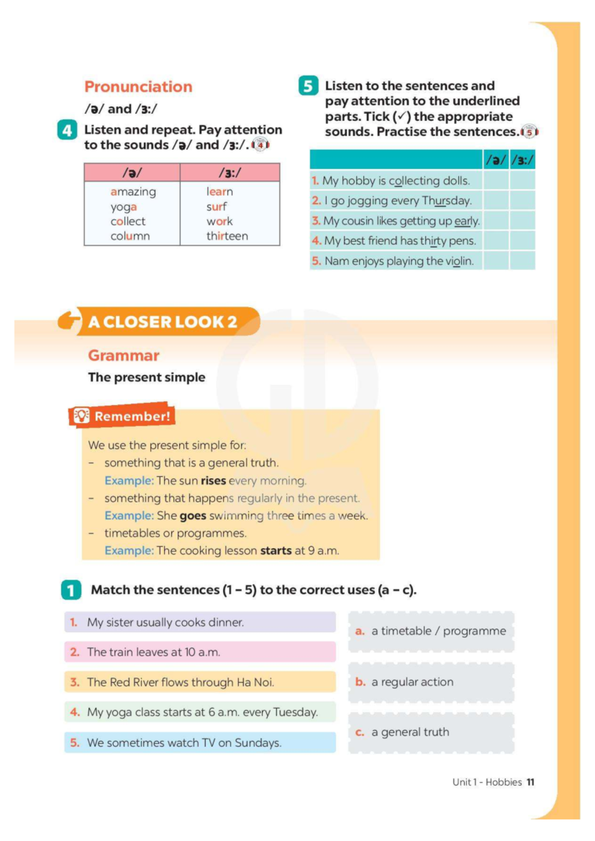 Pronunciation & Grammar: A Closer Look 2 (SB) - Studocu