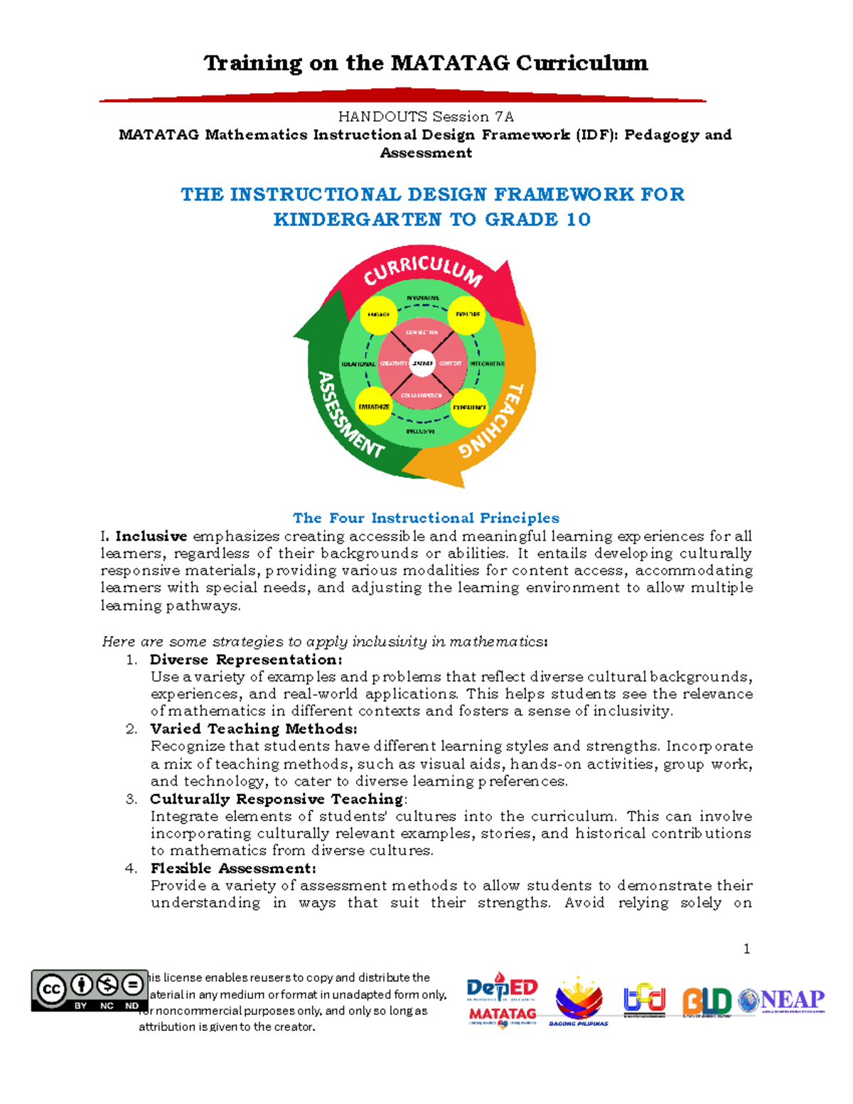 Final Mathematics-7 Handouts 7A Wilson-R - 1 This license enables reusers to copy and distribute ...