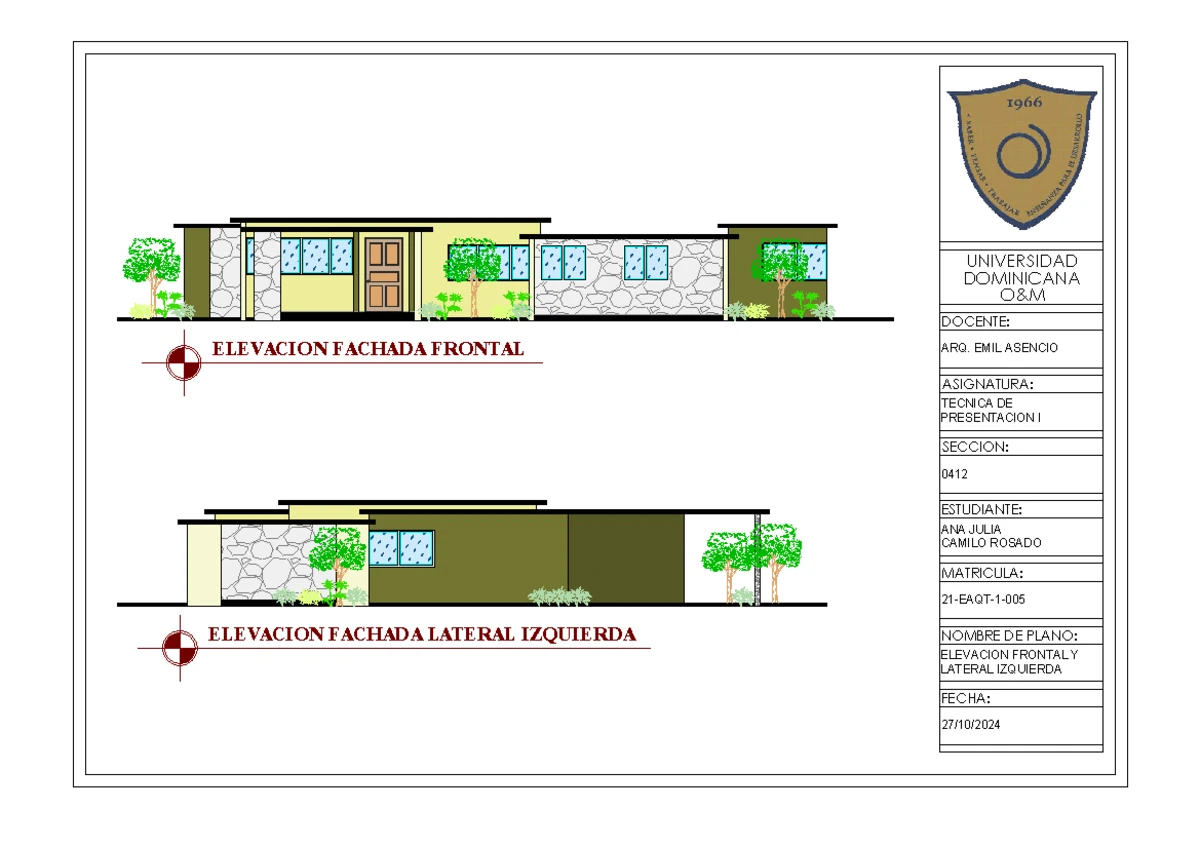 Proyecto Final Tecnica DE Presentacion I 0412- Planta Dimensionada ...