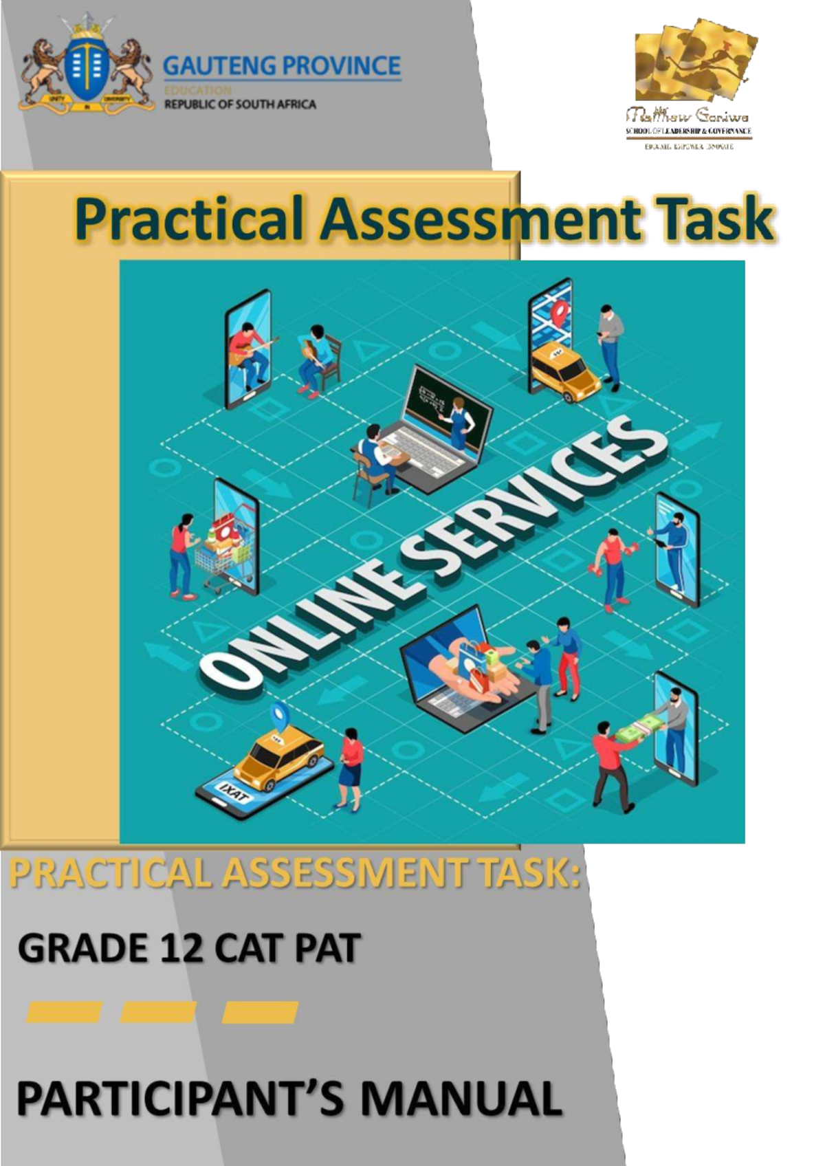 Gr12 CAT PAT Participation Manual 2026: Educator's Guide - Studocu