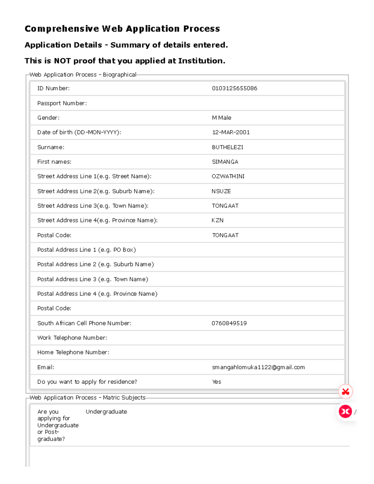 Web Application Process: Wizard Application Guidelines (2023) - Studocu