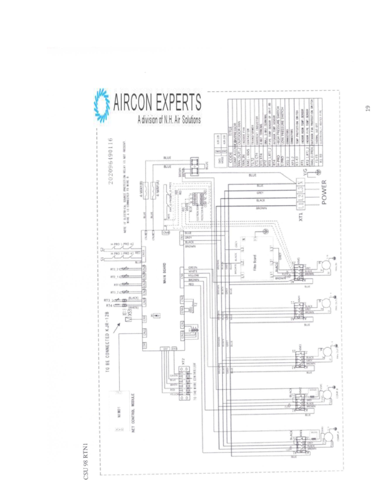 Error Codes 2015 - Alliance AIR Machine Wiring Diagrams and Failures ...