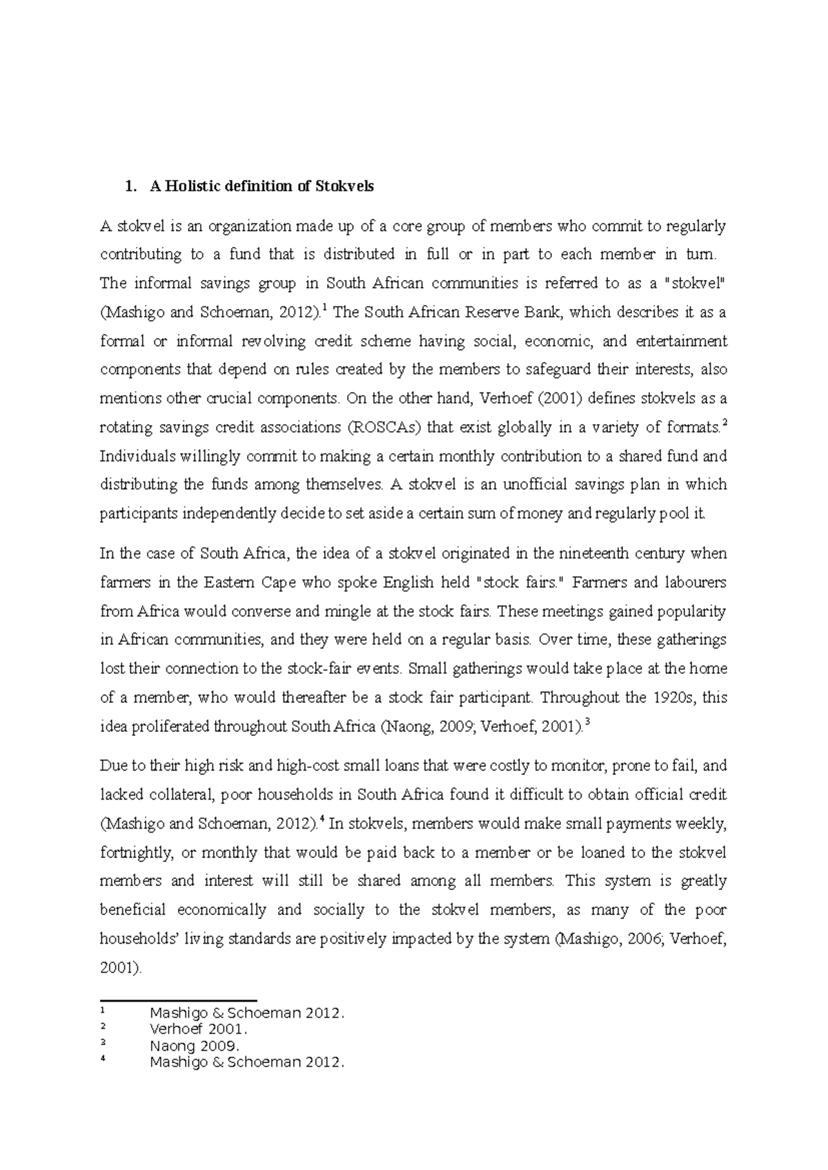 Defining Stokvels: A Comprehensive Overview of Their Role in South ...
