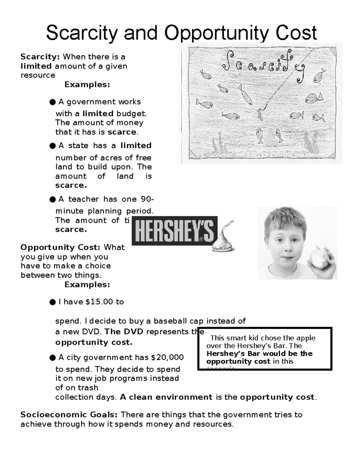 Understanding Scarcity and Opportunity Cost in Economics (ECO 101 ...