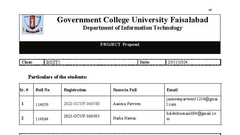 S07 BS(IT) Project Proposal: Library Management System Using JS & SQL ...