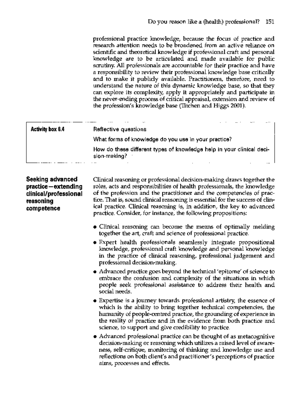 Advanced Healthcare Practitioner Development: Critical Clinical ...
