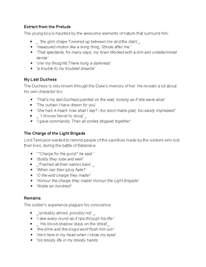 Poem Comparison - Ozymandias and My Last Duchess - My Last Duchess ...