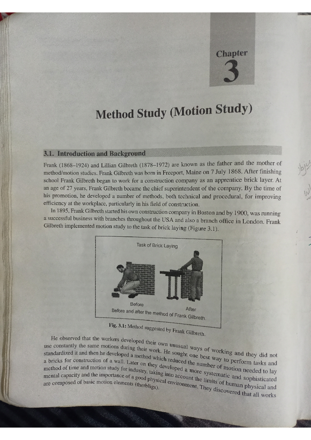 3 motion study - Chapter 3 Method Study (Motion Study) 3. Introduction ...