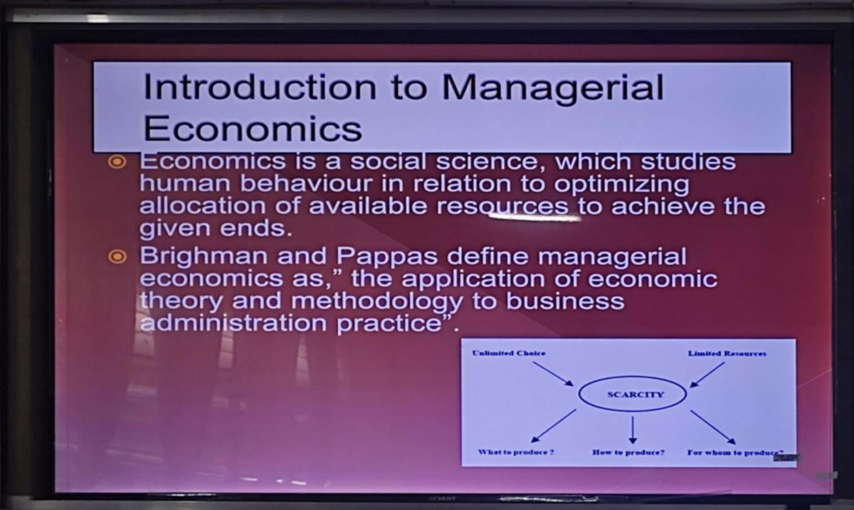 Managerial Economics Overview: Key Concepts and Applications - Studocu