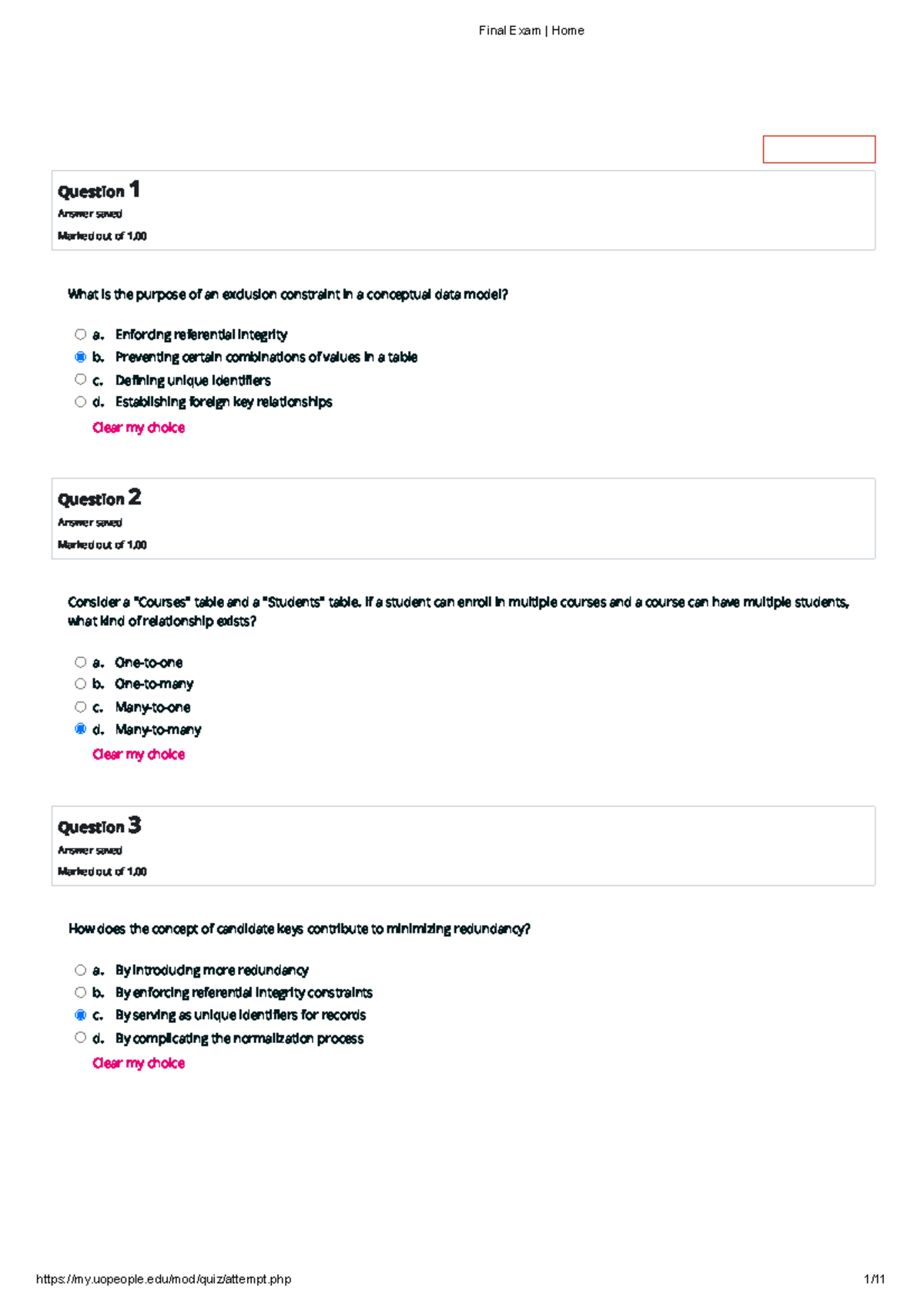 Cs2203 Final Exam Review Key Concepts Answers Studocu