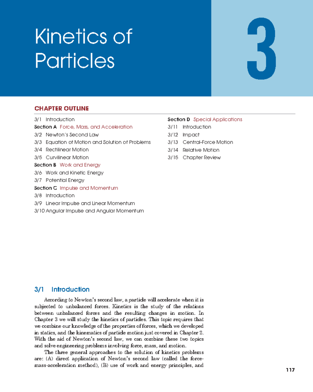 KINETICS OF PARTICLES - DYNAMICS & APPLICATIONS IN ENGINEERING - Studocu