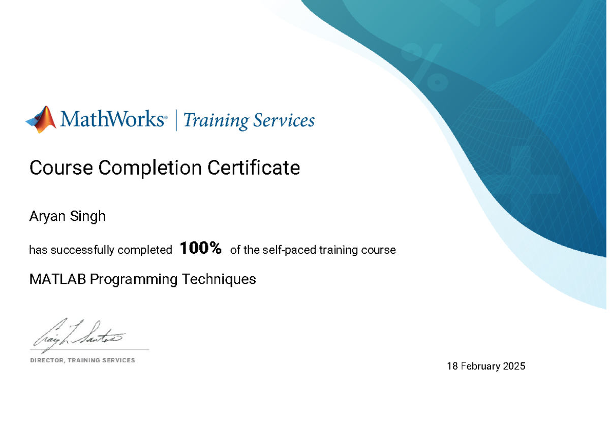 Aryan - Goof - Python Programming - has successfully completed 100% of ...