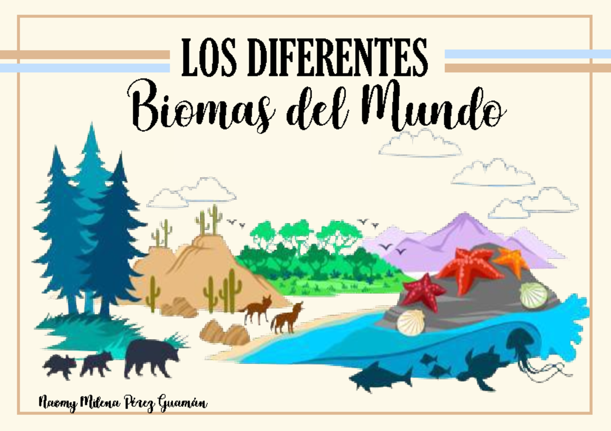 Hoja De Trabajo Sobre Los Biomas Del Mundo Biomas Para Primero De