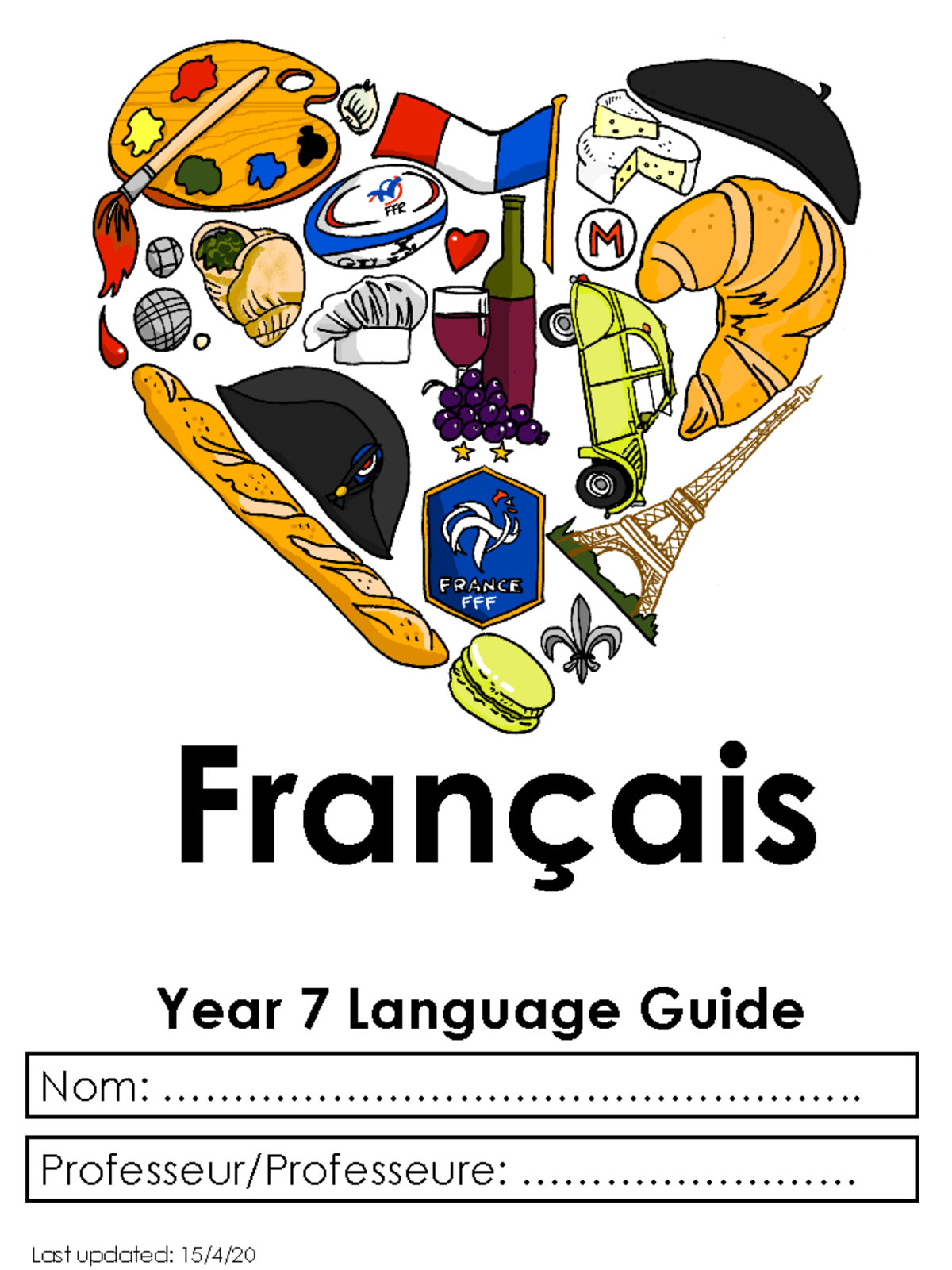 Français Year 7 Language Guide: Key Themes & Grammar Overview - Studocu