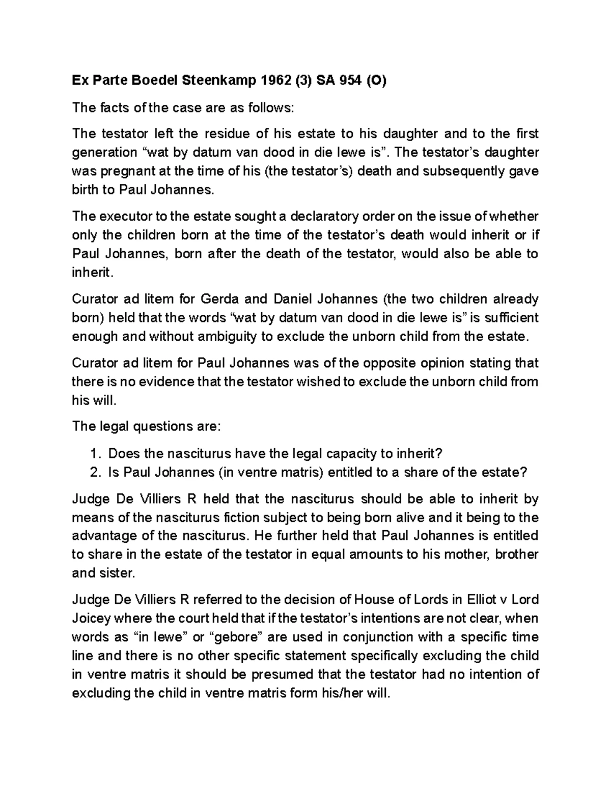 Chapter 4 - The South African Constitution & Human Rights (HRL) - Studocu