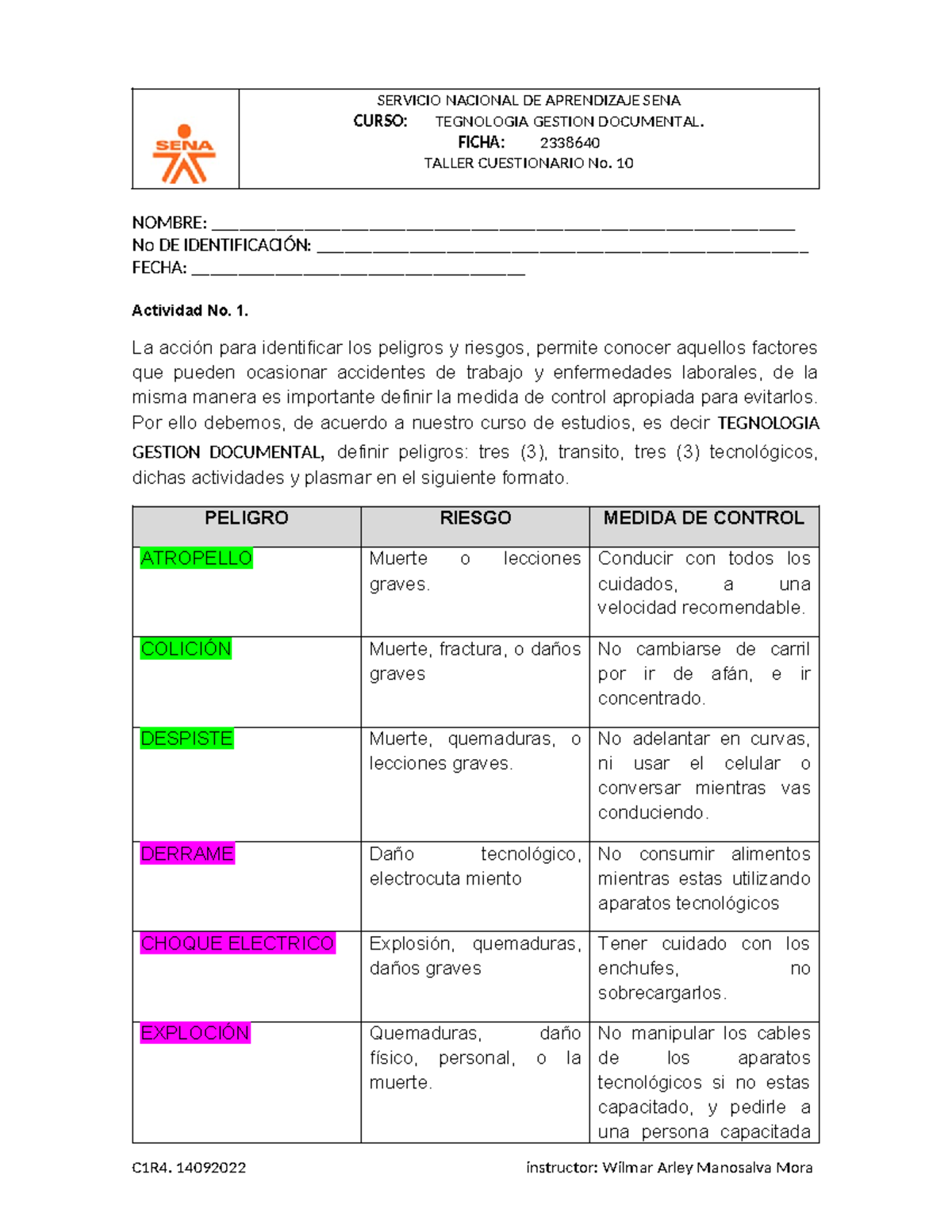 Karla agudelo gssst - tarea - SERVICIO NACIONAL DE APRENDIZAJE SENA ...