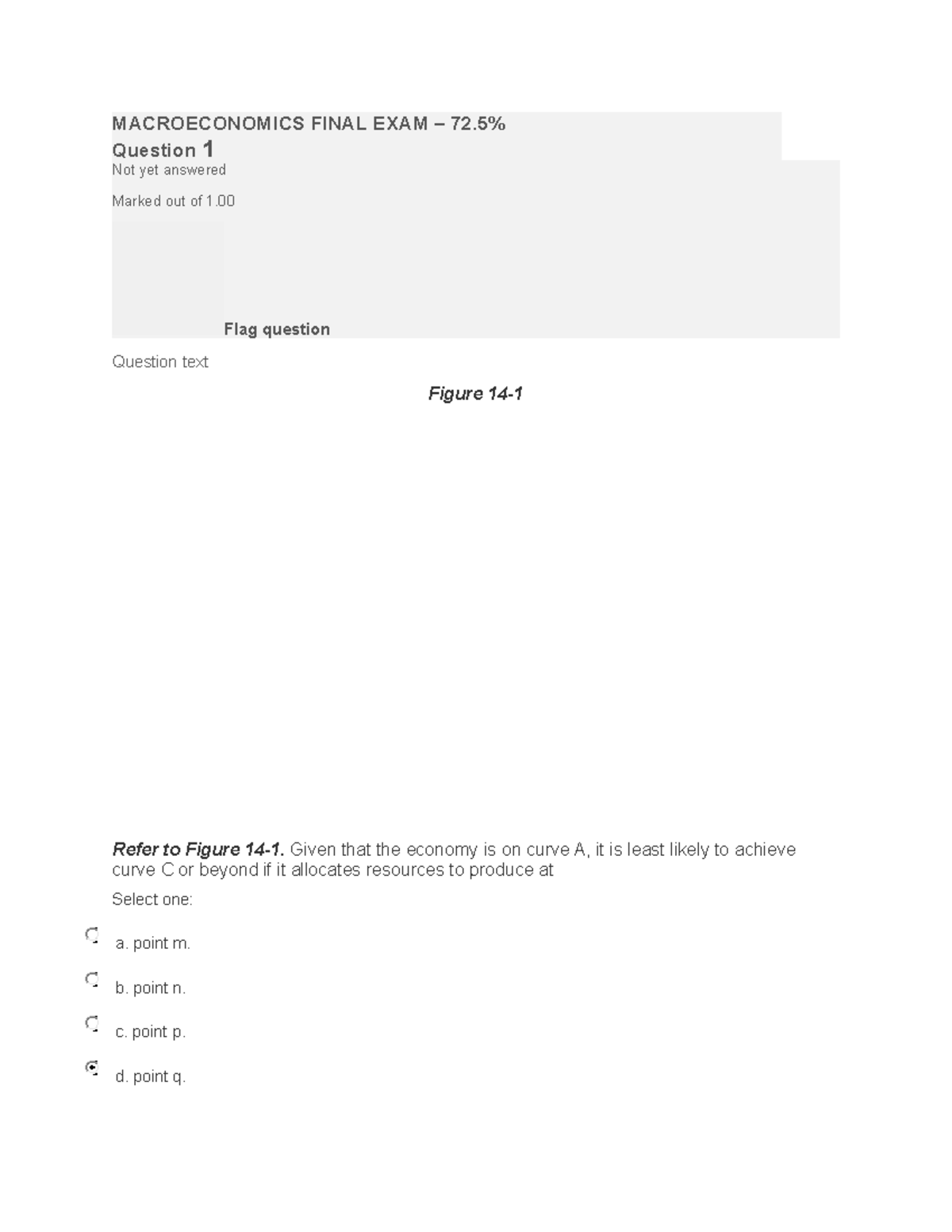 Macroeconomics (ECO101) Final Exam Study Guide - Studocu