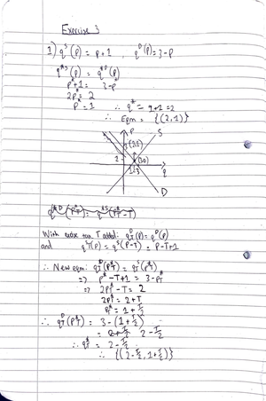 Ex - MA107 PROBLEM SET 5 - MA107: Quantitative Methods (Mathematics) 2021– Exercises 5 ...