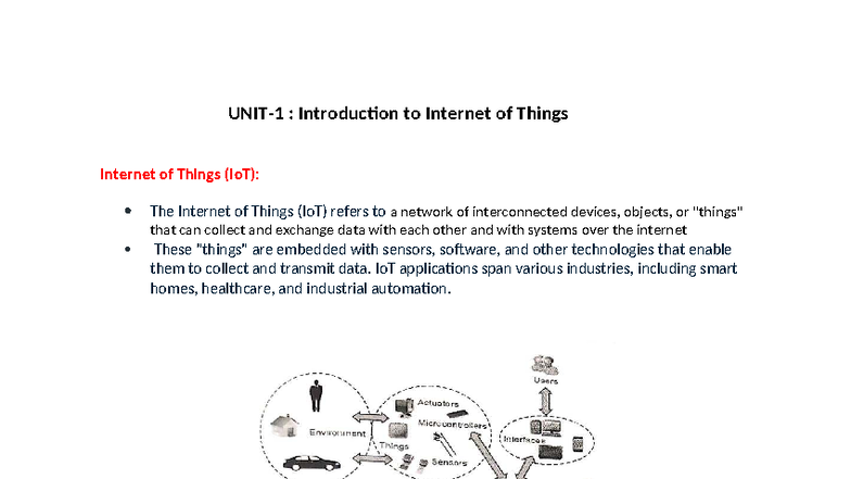 Introduction to Internet of Things (IoT) - Overview and Applications ...