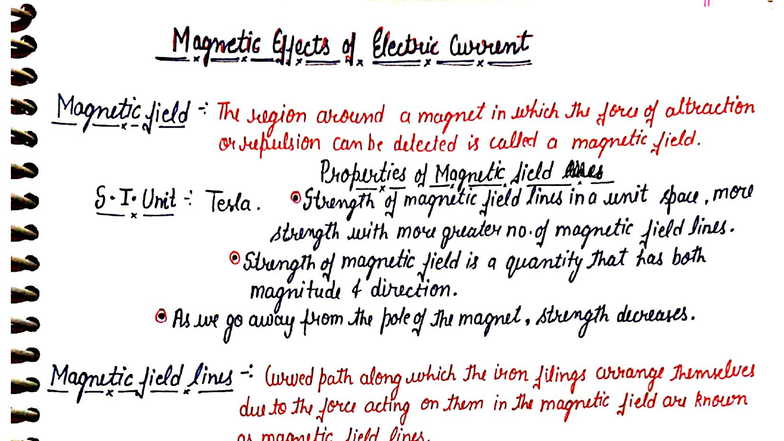 Selfstudys com file - Class 10 science notes - Magnetic Effects of ...