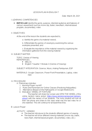 Q4-English-9-Week5 (Types of Issue) - W Learning Area English Grade ...