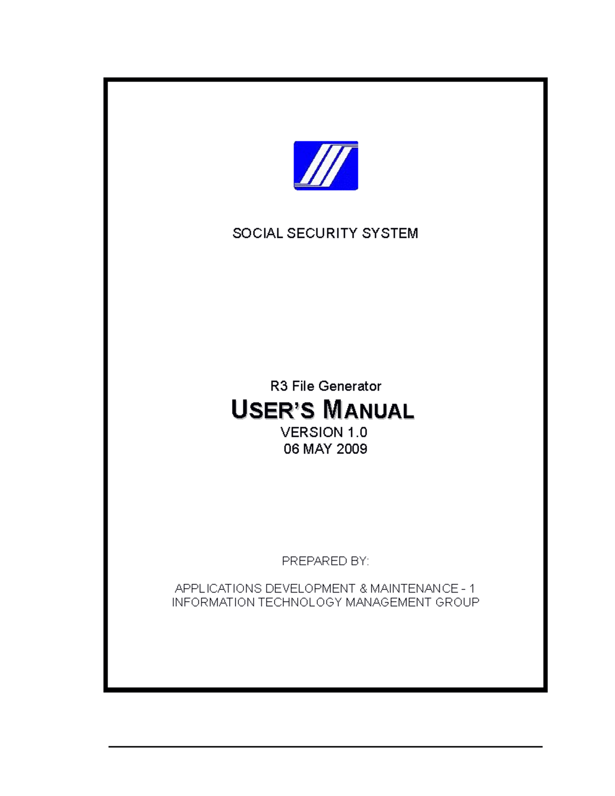 R3 File Gen User Manual (Version 1.0) for SSS Contributions - Studocu