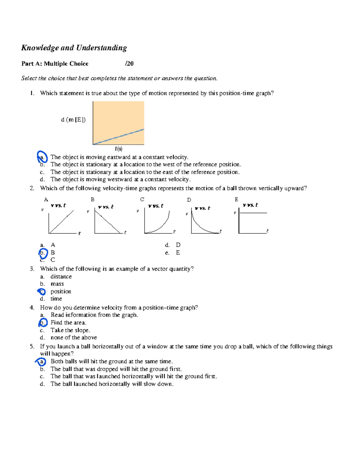 SPH3U Final Exam Practice Questions and Answers Guide - Studocu