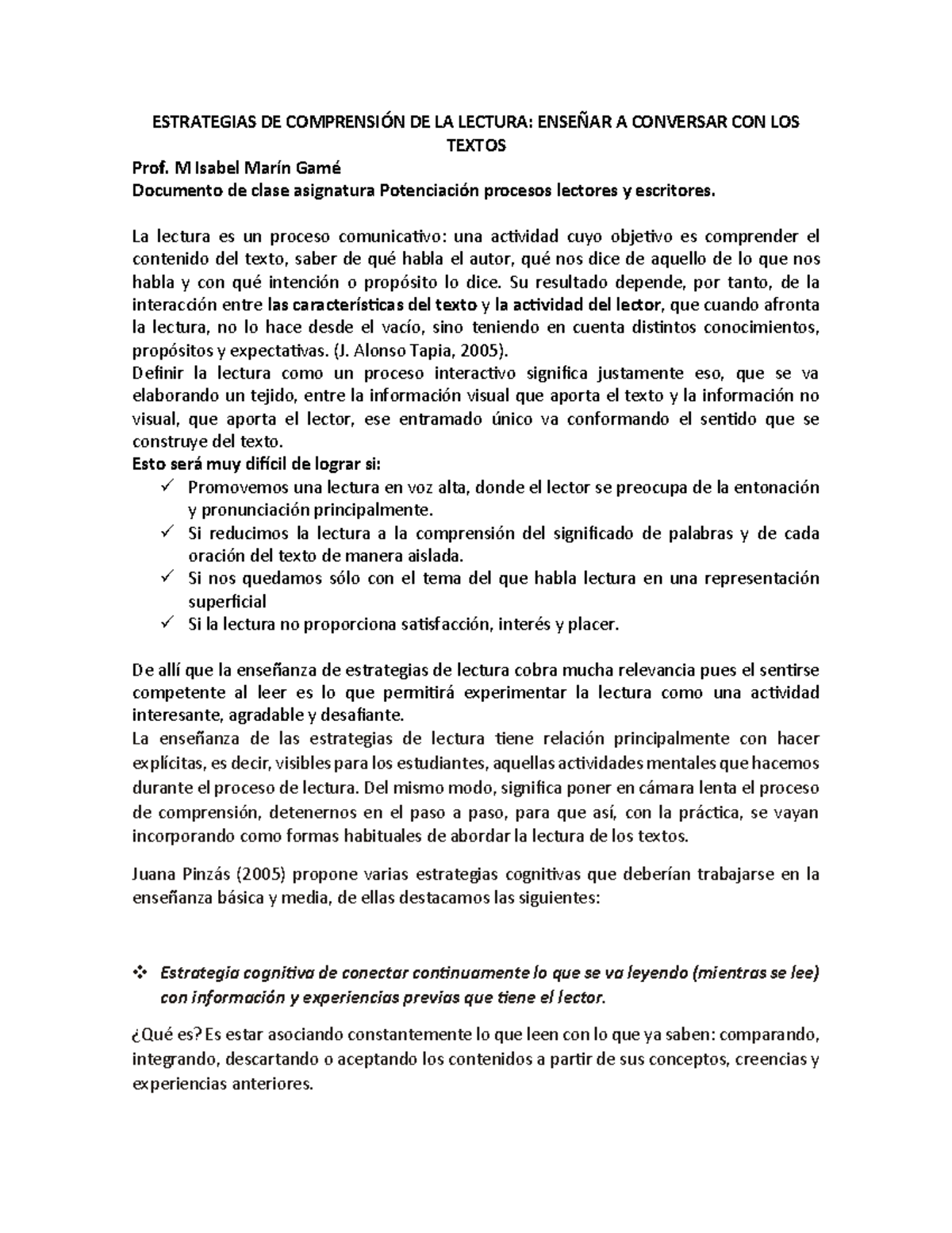 Estrategias de Comprensión Lectora: Potenciación de Procesos Lectores ...