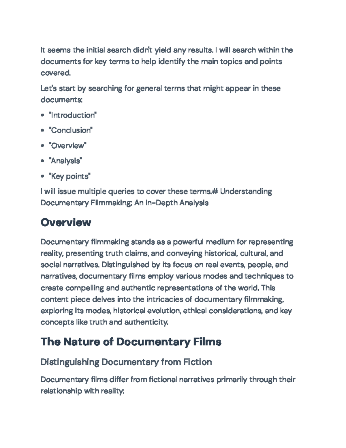 Understanding Documentary Filmmaking: History, Modes, and Ethics - It ...