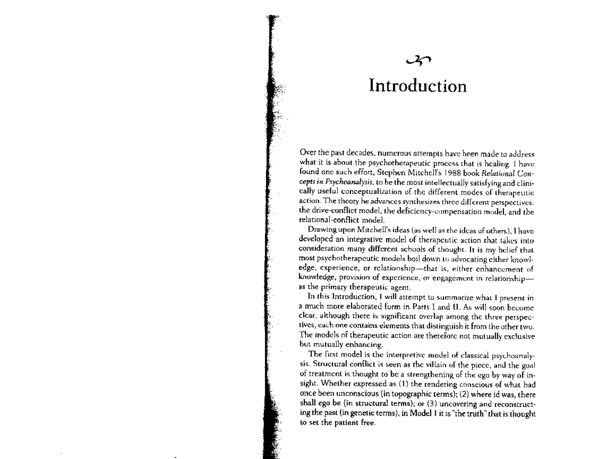 Comprehensive Study Notes for PSY 101: Modes of Therapeutic Action ...