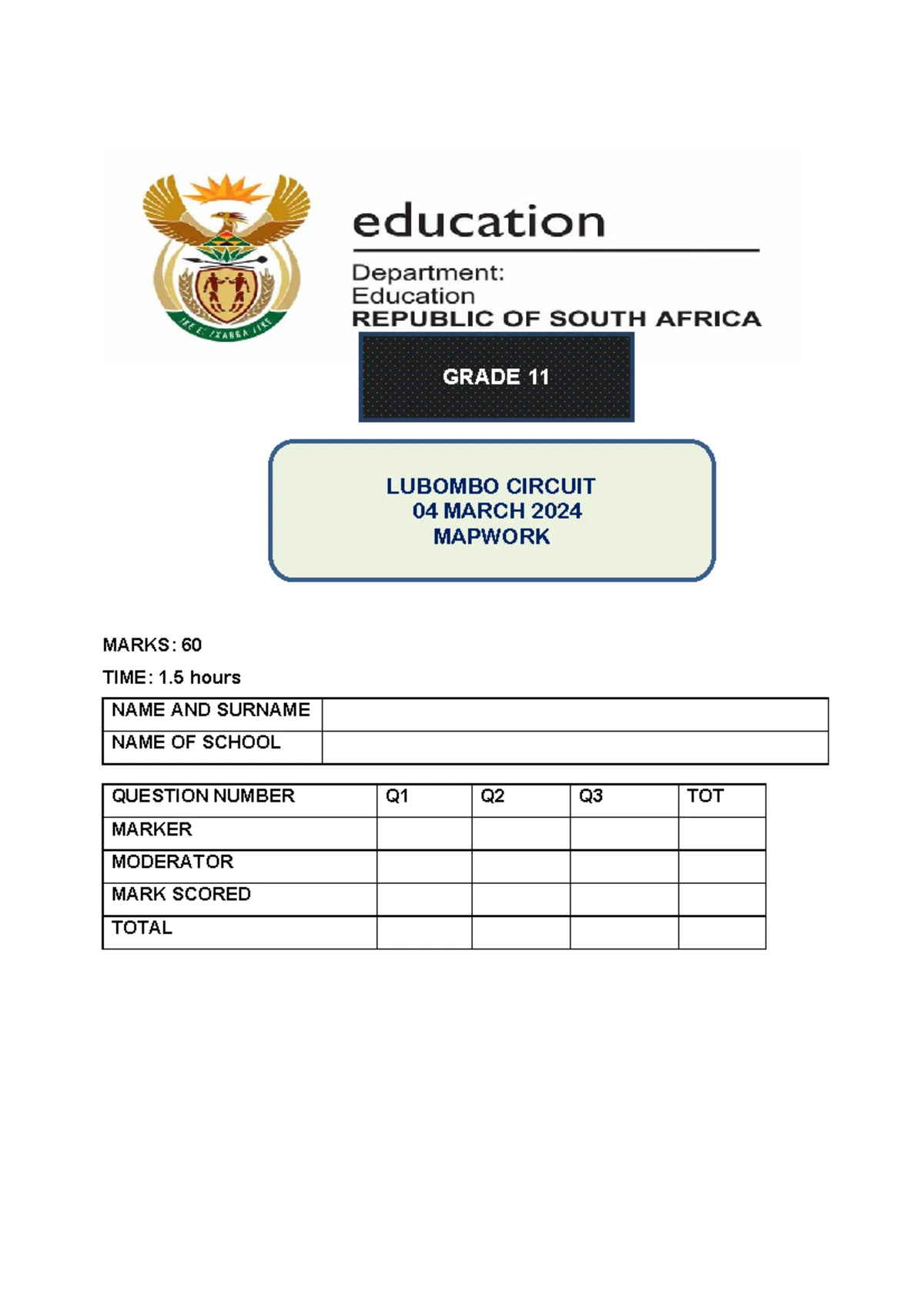 Grade 11 Geography Study Guide: Resources, Energy & Skills Summary ...