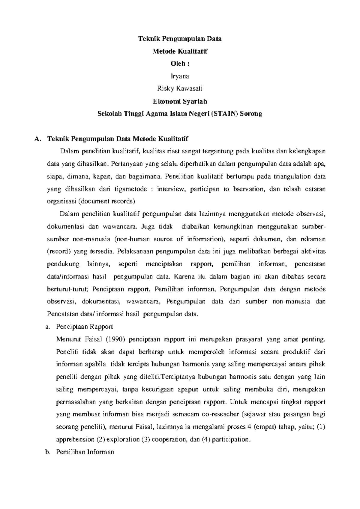 LP Defisit Perawatan Diri - LAPORAN PENDAHULUAN ASUHAN KEPERAWATAN JIWA PADA PASIEN DENGAN ...