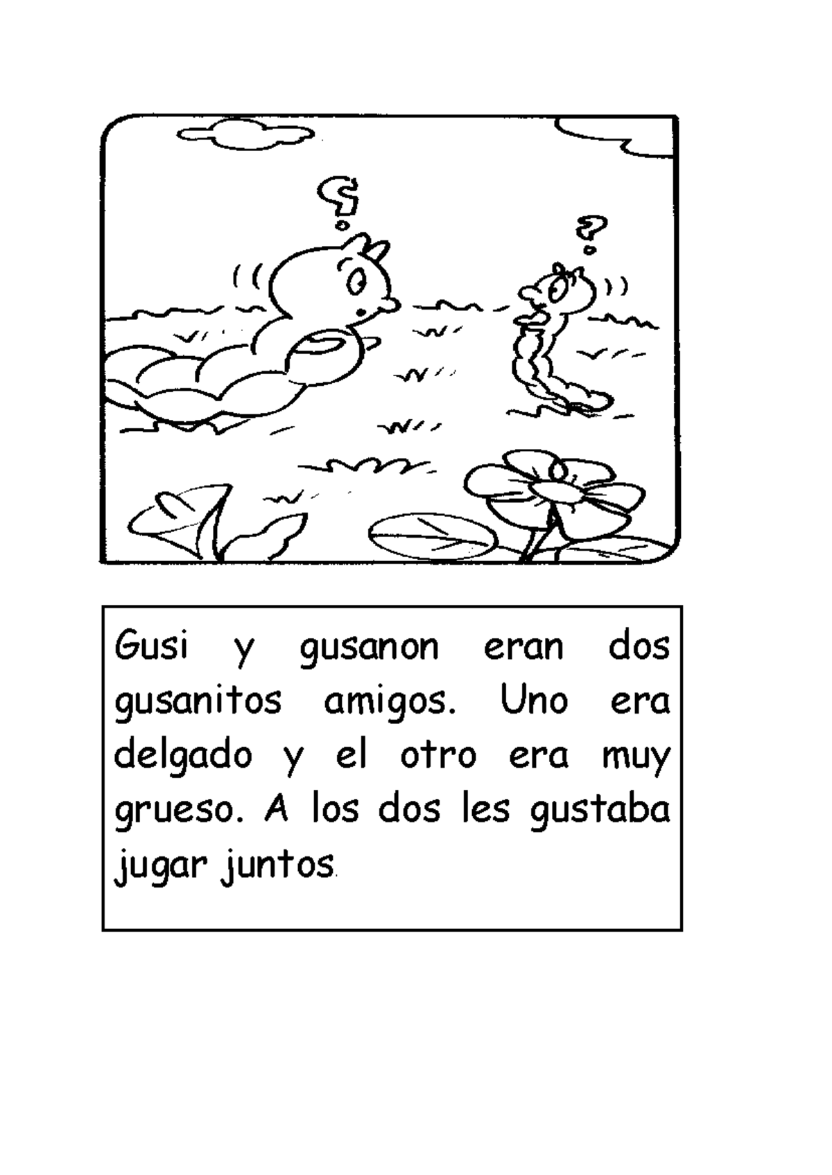 429227636 - Gusi y Gusanon: La Aventura del Grueso y Delgado - Studocu