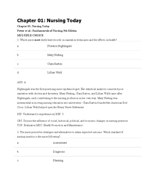 Chapter 49 Sensory Alterations - Common Sensory Deficits Visual ...