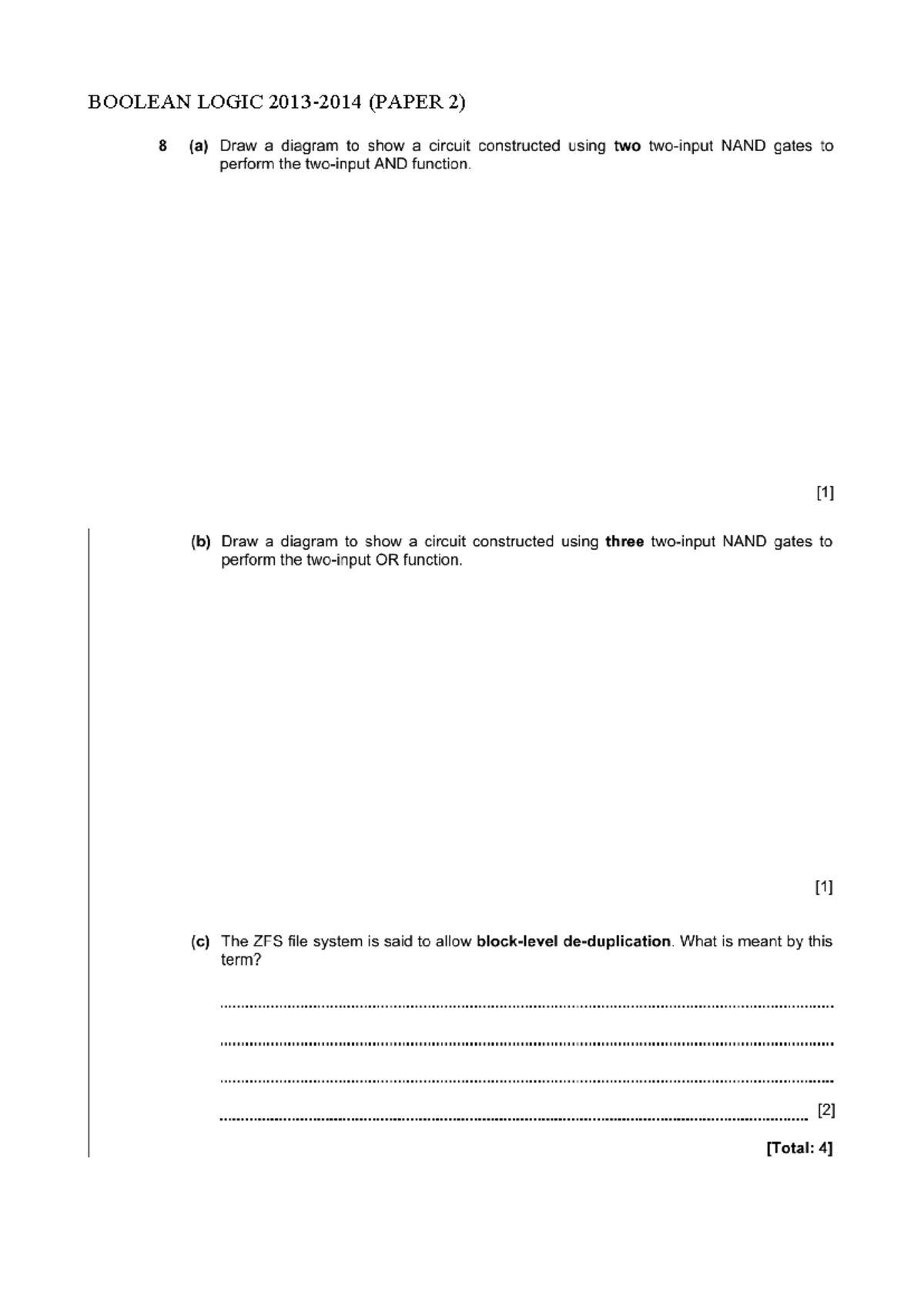 Boolean Logic 2013-2025 Q - human resource management - Studocu