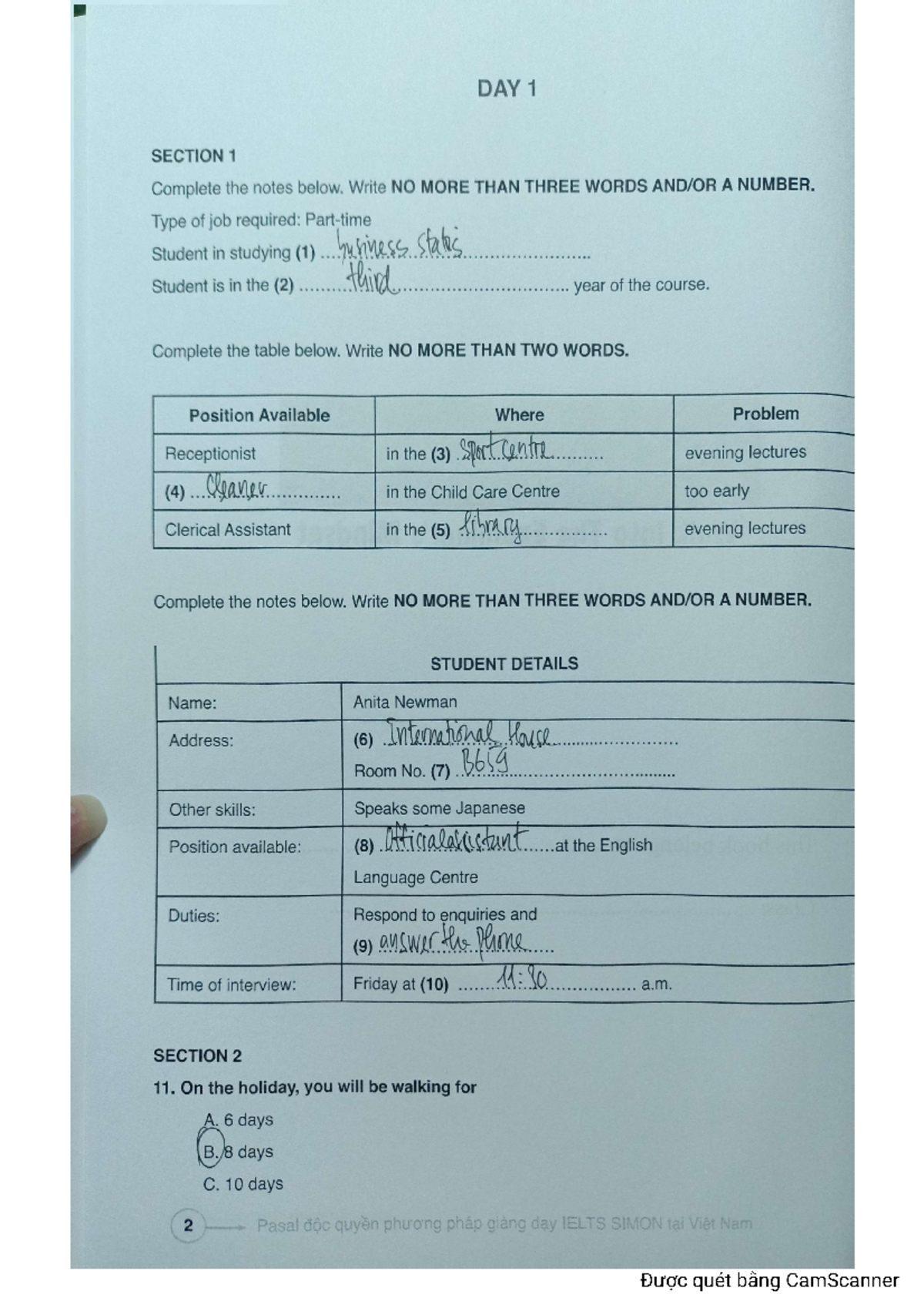 D1 - Student Job Application and Interview Notes - Studocu