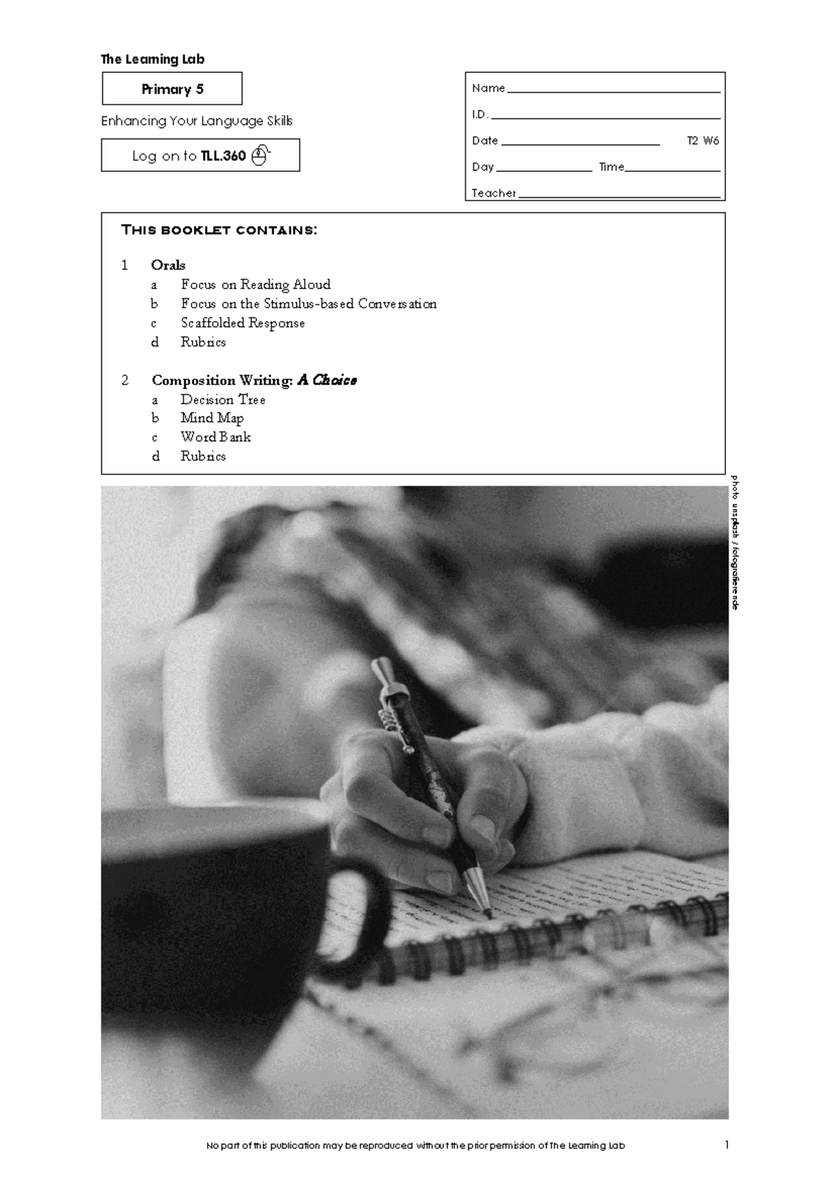Enhancing Language Skills: Primary 5 Oral & Composition Worksheets T2 ...