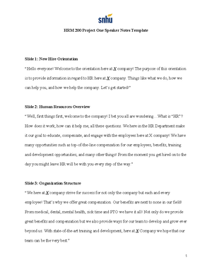 Project 7-2 - Summary Report: Financial Statements Southern New ...