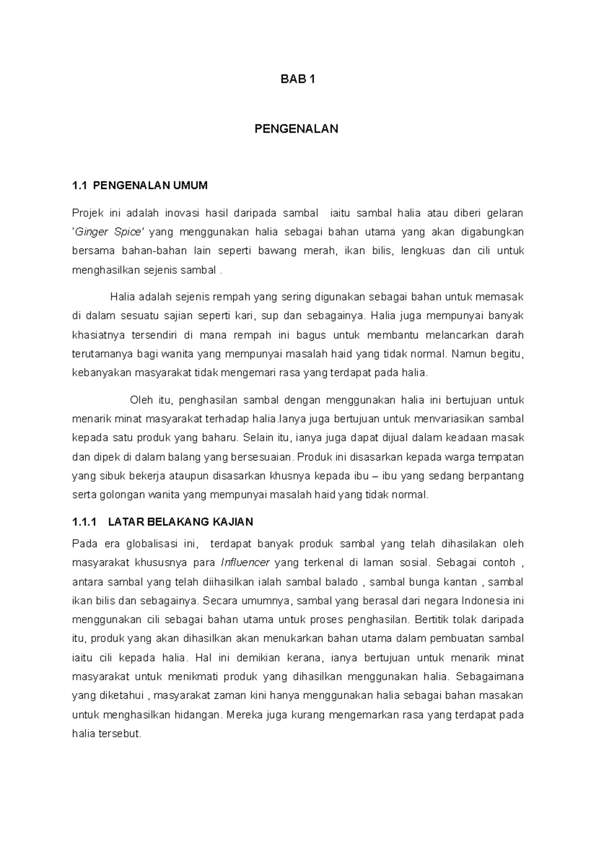 Laporan OJT Nur Anis Amirah - PERAKUAN PELAJAR “ Dengan ini saya akui ...