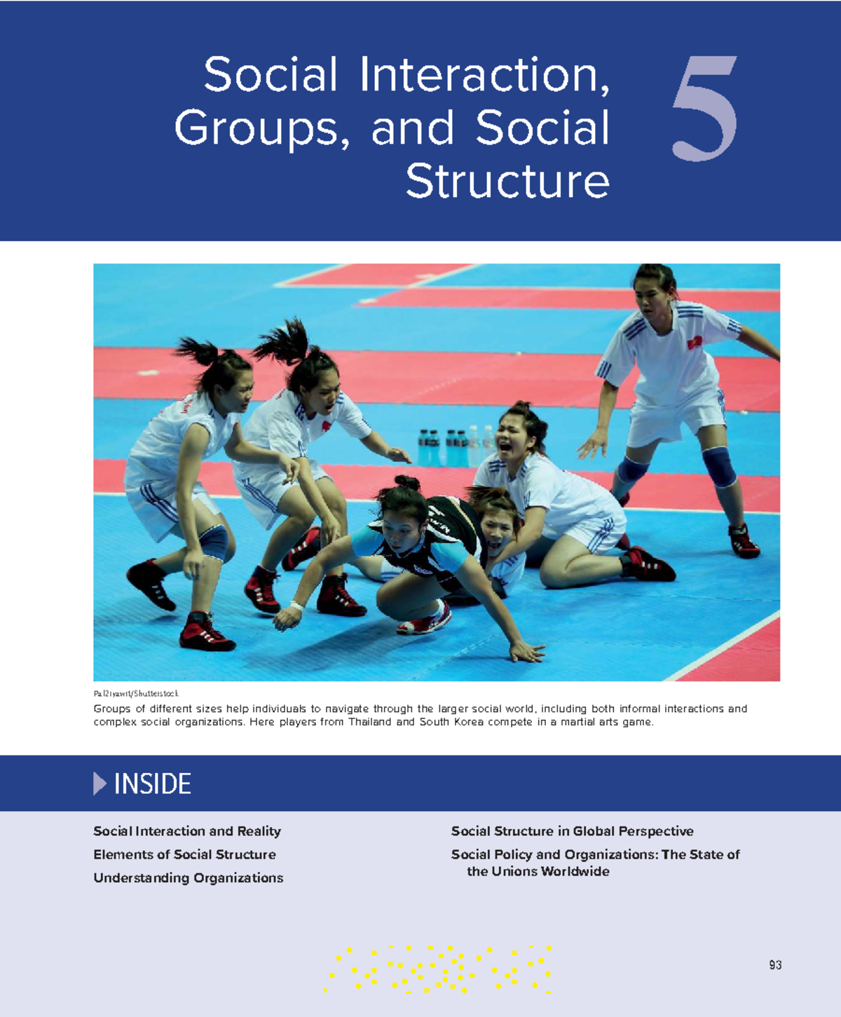 Social Interaction, Groups, and Social Structure: Chapter 5 Overview ...