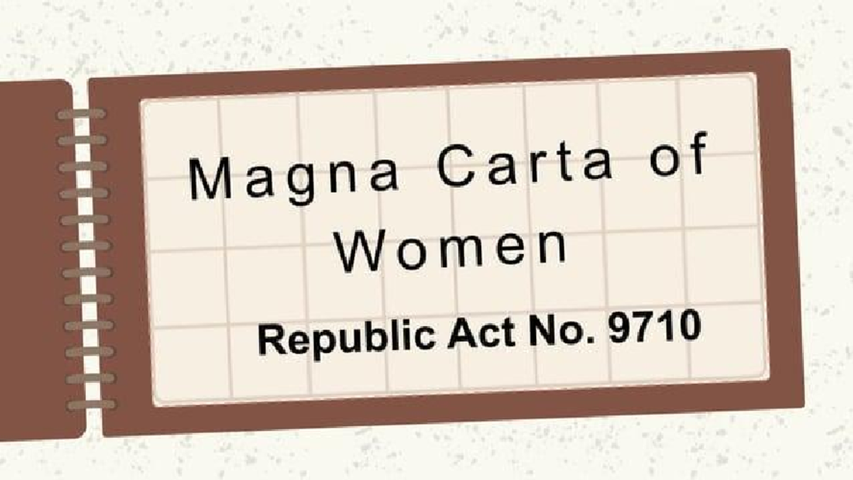 Magna Carta of Women (RA 9710): Empowerment & Gender Equality Notes ...