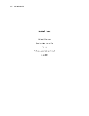 Module 2 HUM - Hum 102 Module Two Project Proposal Makala Richardson ...