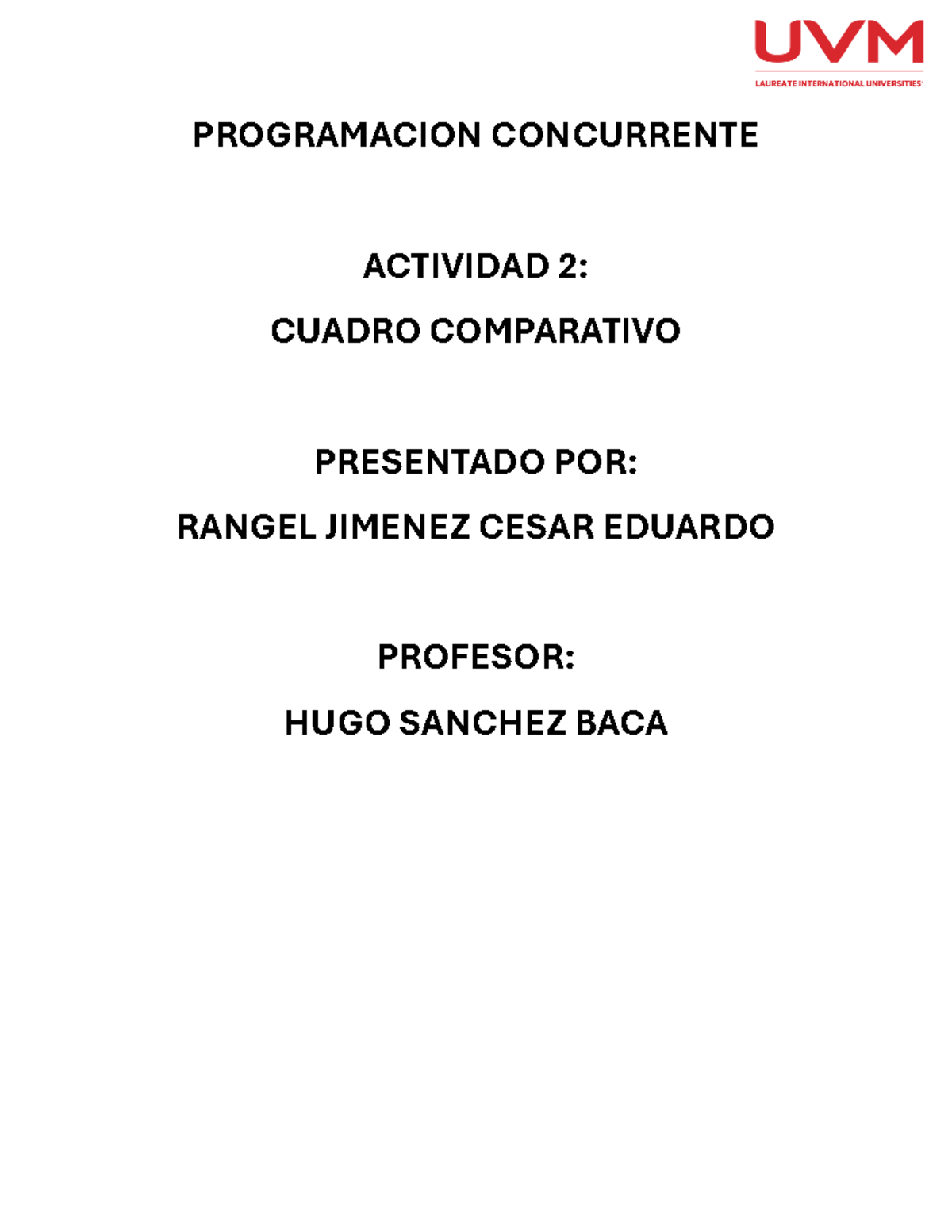 Actividad 4: Programación Concurrente y el Uso de PVM en C y Java - Studocu